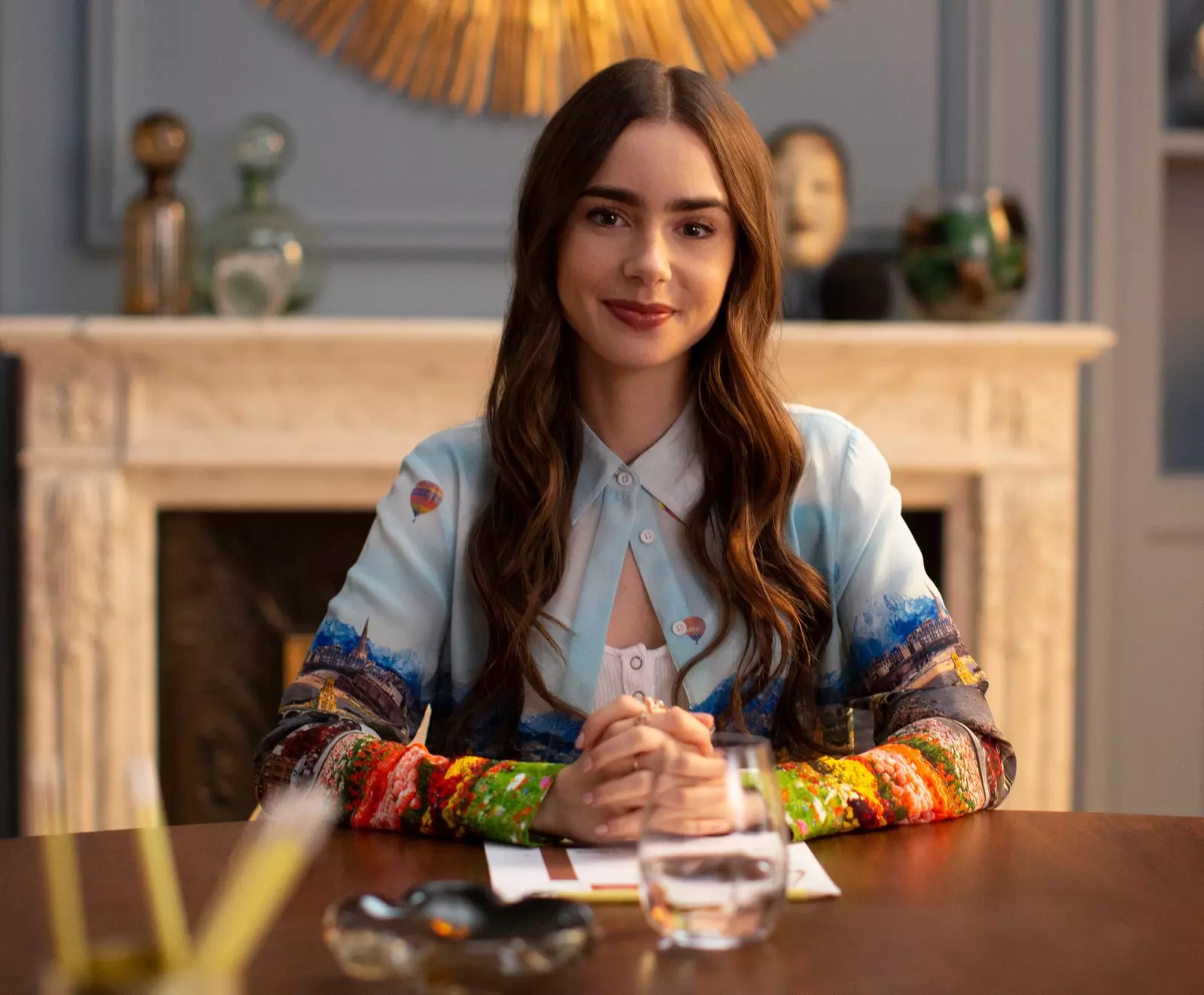Lily Collins in 'Emily in Paris'.