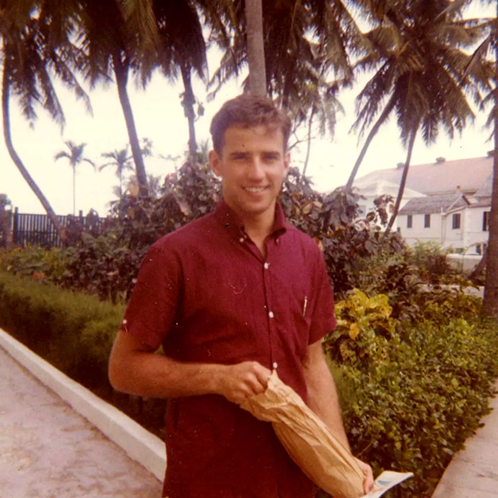 Un jeune Joe Biden.