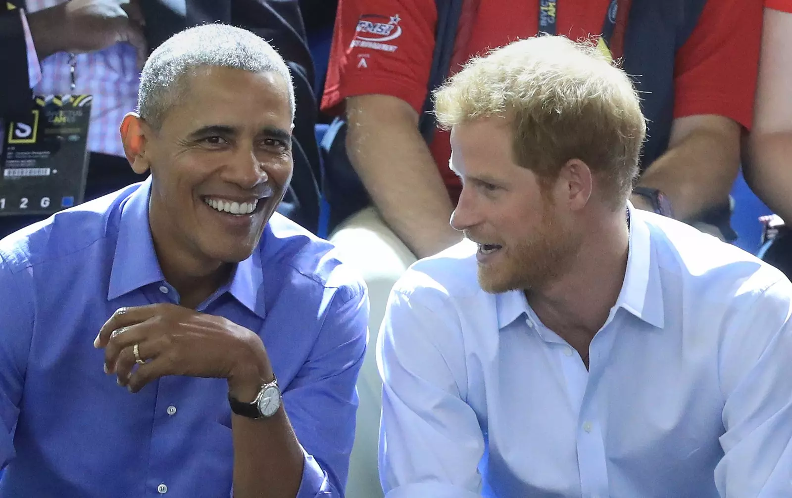 Prins Harry och Barack Obama