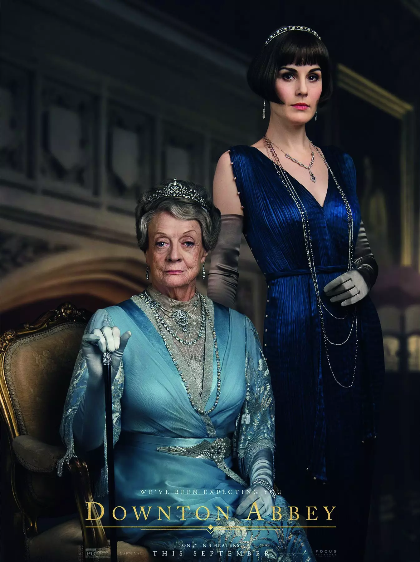 Rekreasjoner av kjolen i Downton Abbey-serien