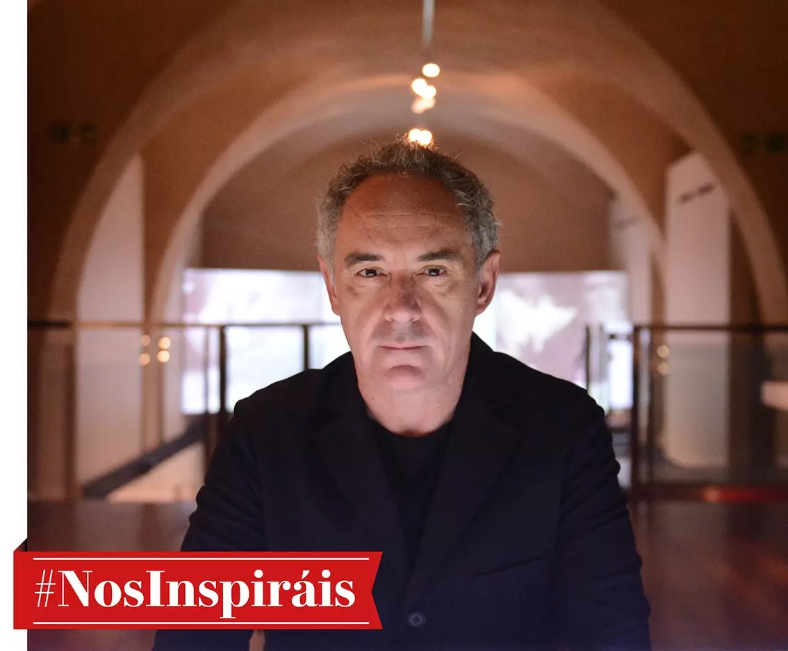 Ferran Adrià Добрыя людзі, якіх шмат плачуць унутры кожны дзень