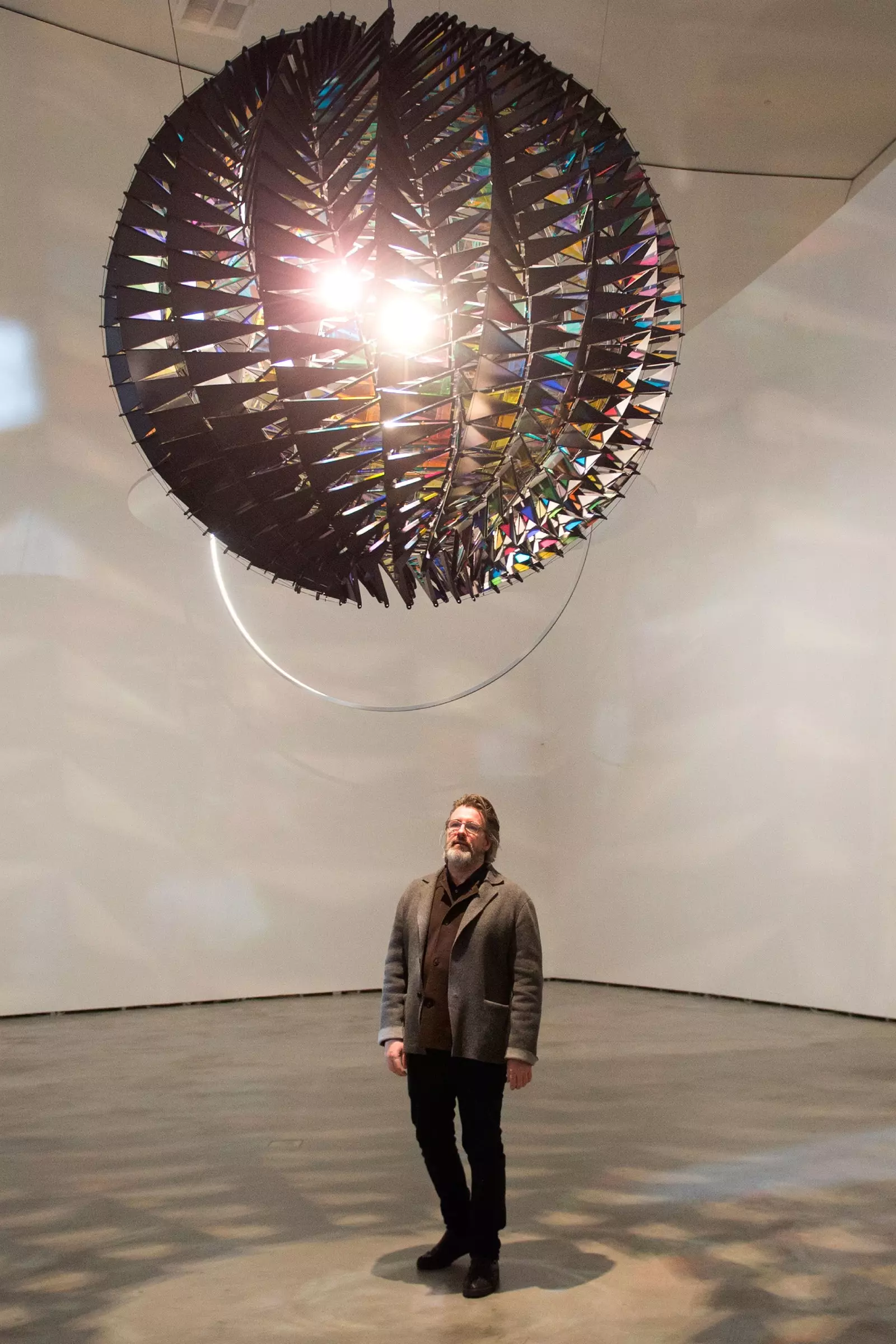 Olafur Eliasson în expoziția sa