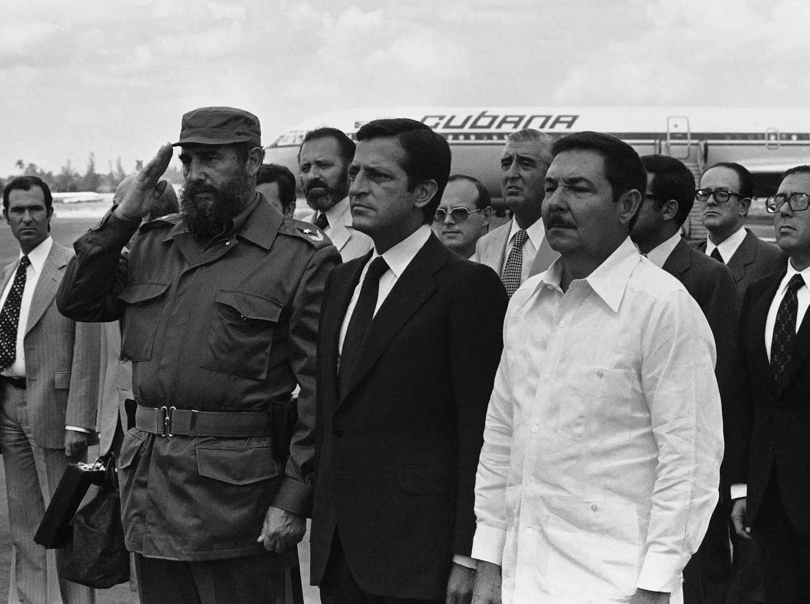 A cikin 1978 lokacin ziyarar shugaba Adolfo Surez a Cuba