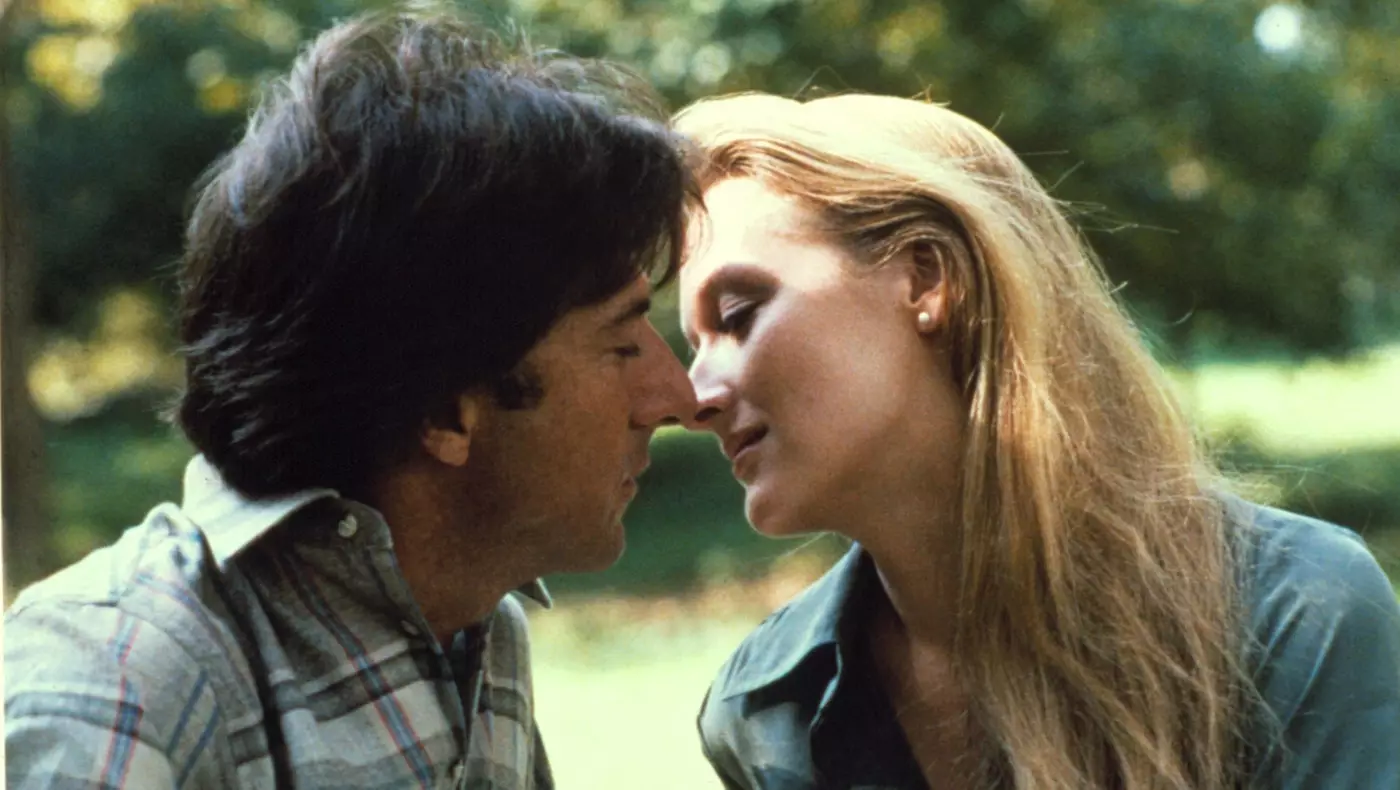 Dustin Hoffman és Meryl Streep a Kramer vs. Kramer forgatásán.