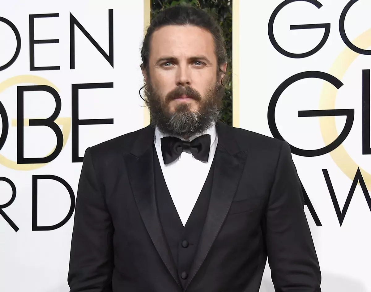 Casey Affleck kuGolden Globes.