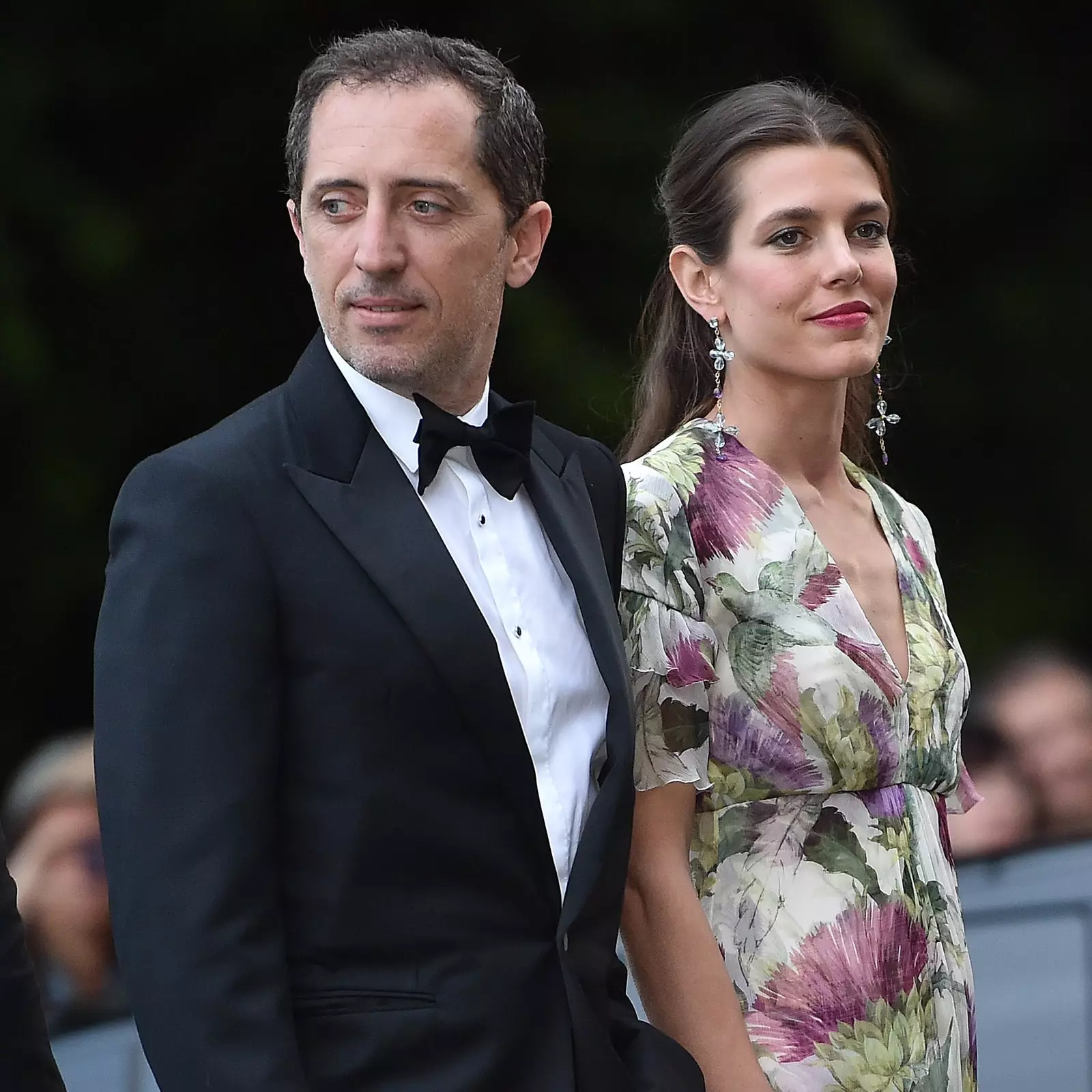 Gad Elmaleh ak Carlota Casiragui nan 2015