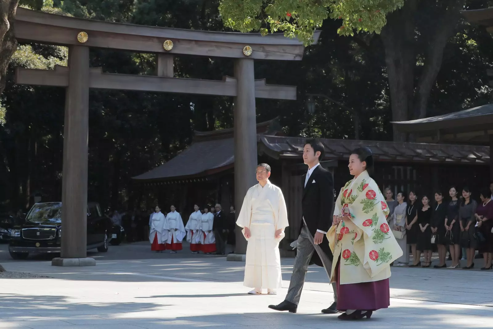 Dit was die troue van prinses Ayako van Japan