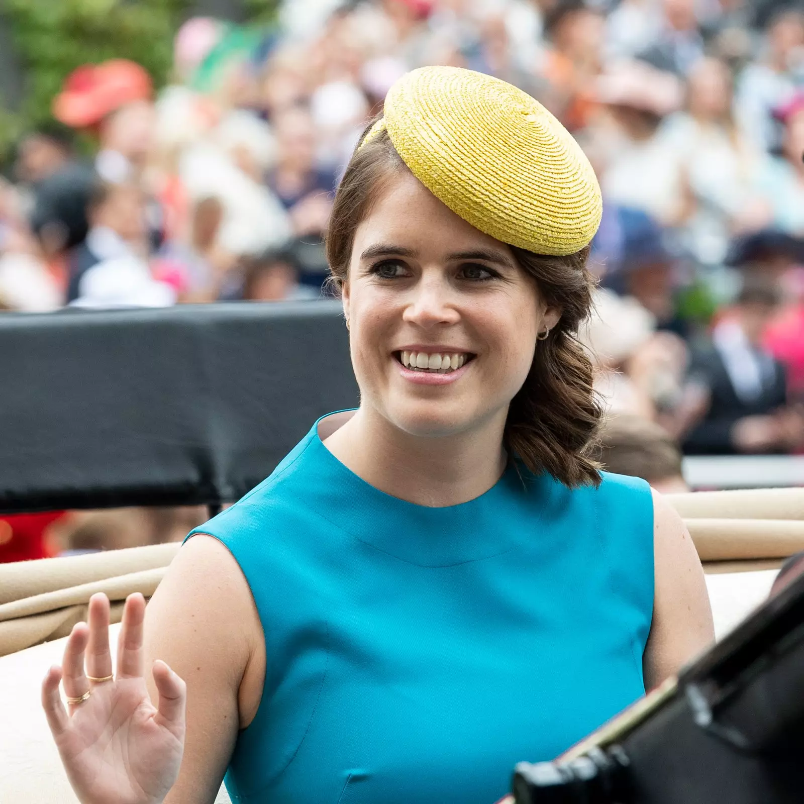 Prinsessan Eugenie av York på Ascot Races.