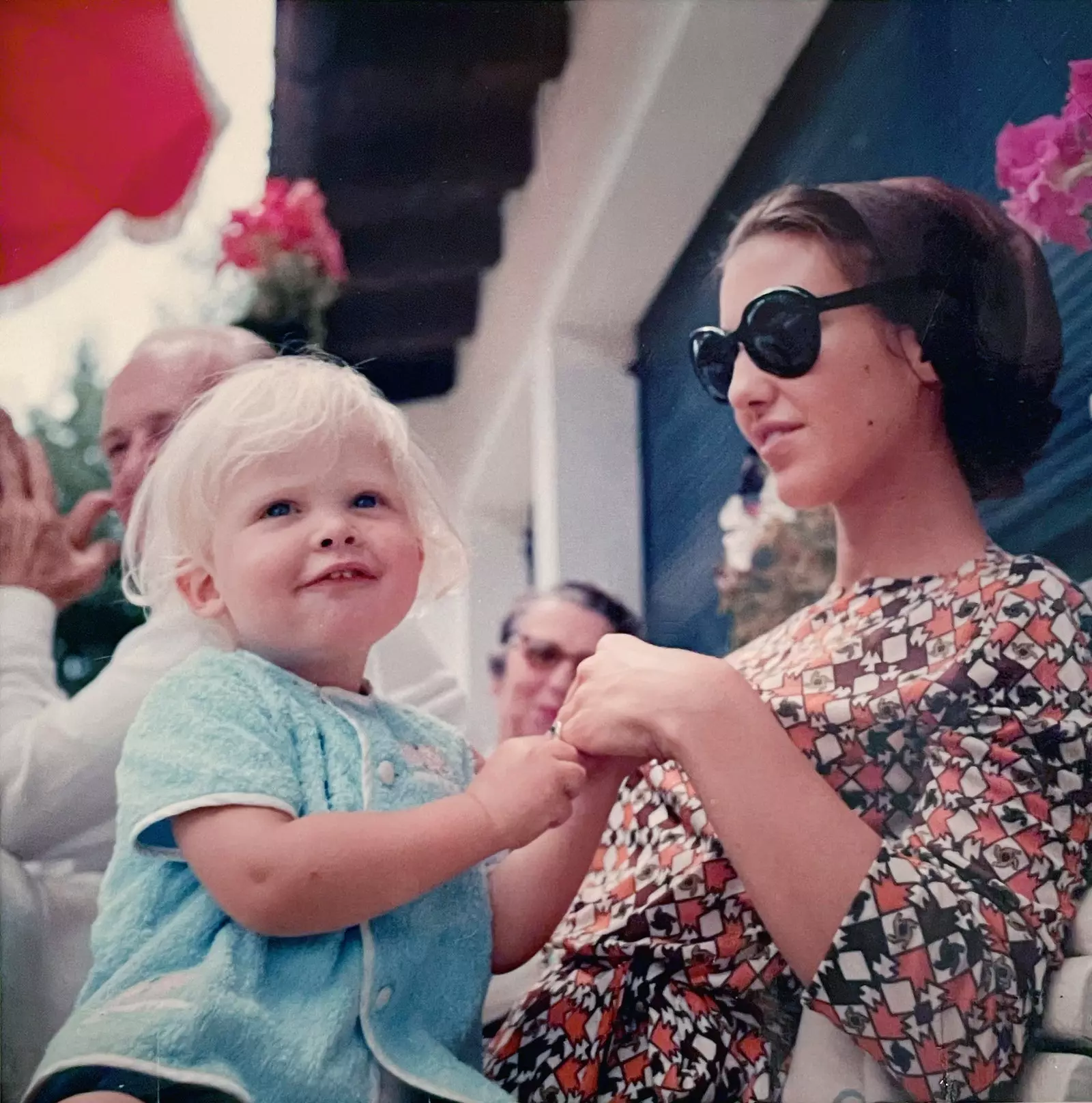 ფრანსუა ქსავიერთან ერთად ბავშვობაში 1963 წელს.