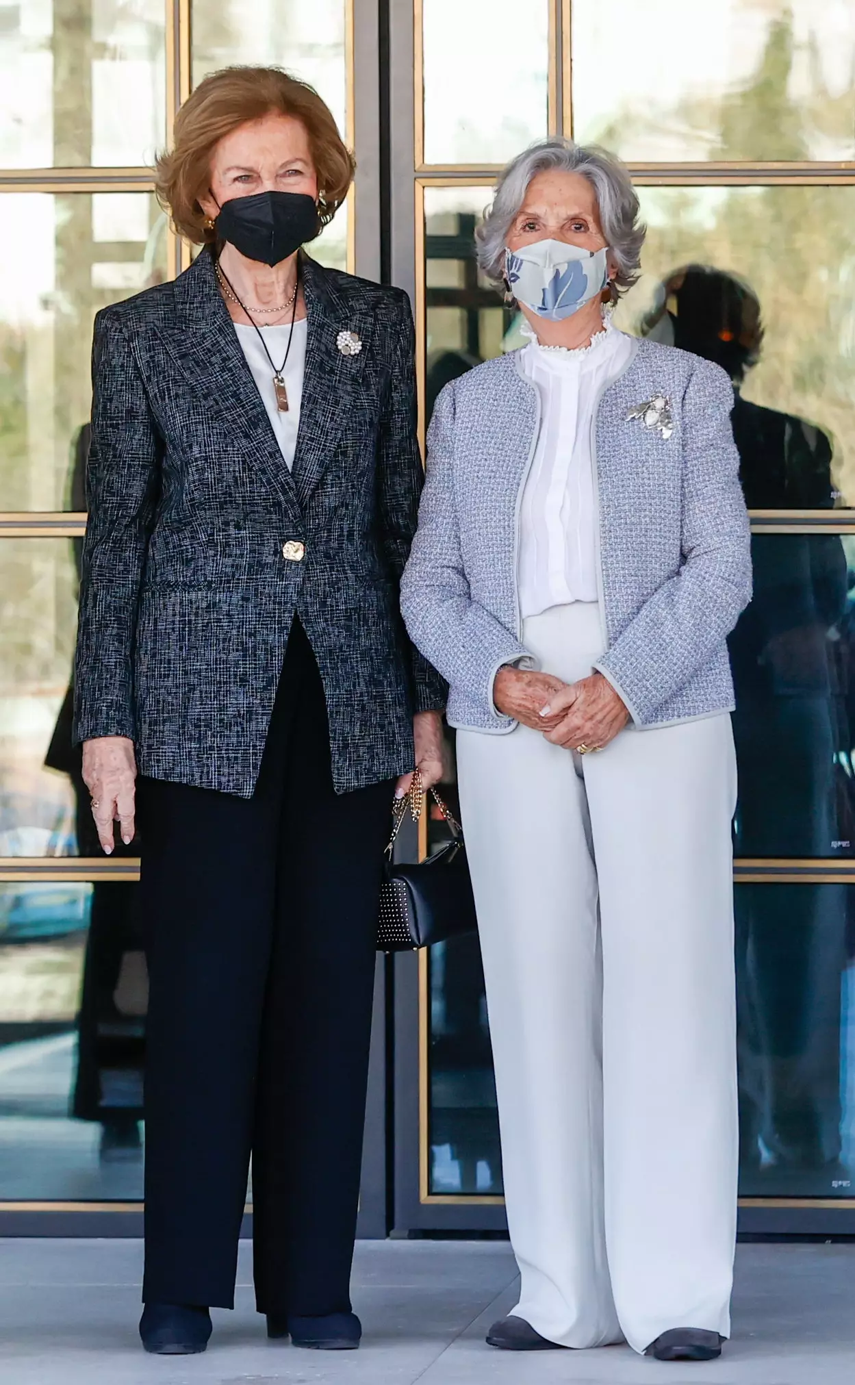 Koningin Sofia zit een vergadering voor van de Íñigo Álvarez de Toledo Renal Foundation