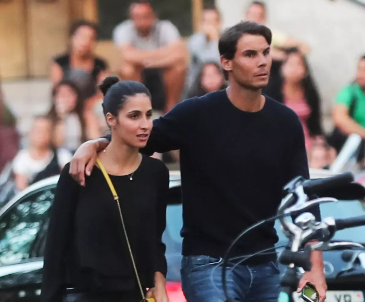 Rafa Nadal a Xisca Perello.