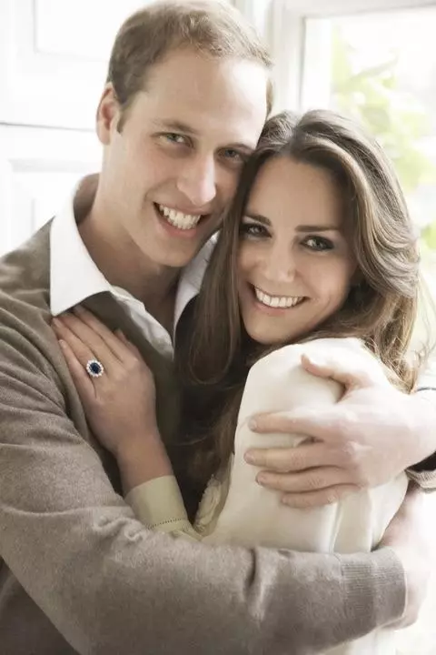 De verlovingspose van prins William en Kate Middleton