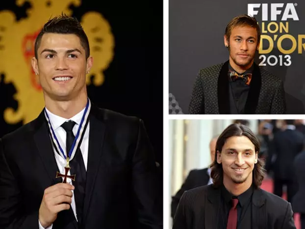 Cristiano Neymar u Ibrahimovic tlieta mill-aktar futbolers sinjuri fid-dinja