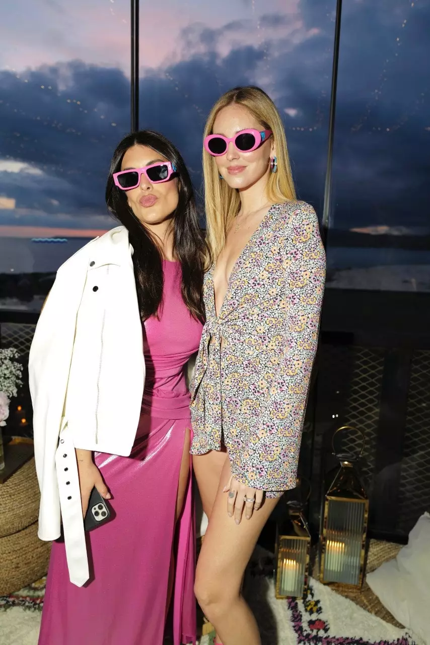 Dulceida was another of the influencers invited to Chiara Ferragni's party in Sicily, Italy.