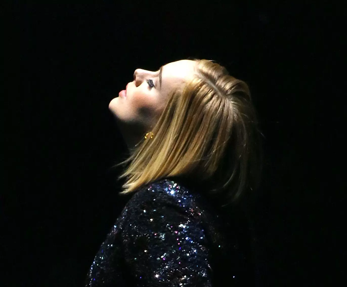 Die Sängerin Adele.
