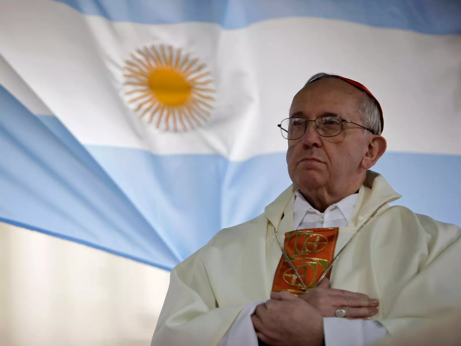 Papa Francisco em Buenos Aires. agosto de 2009.