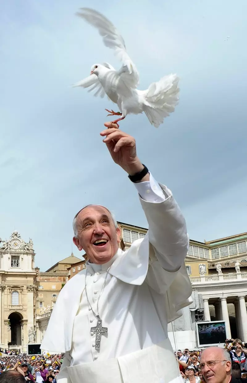 Paavst Franciscus mais 2013.