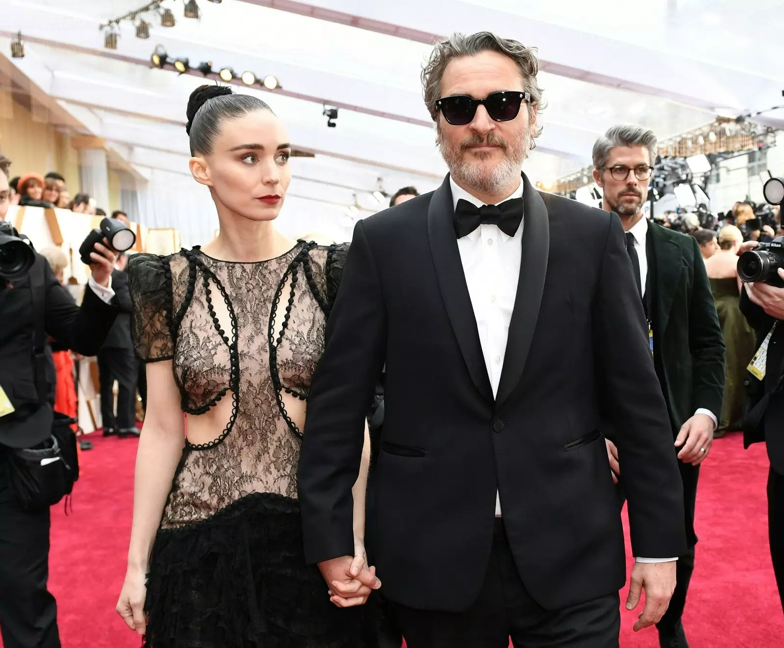 Rooney Mara und Joaquin Phoenix bei der letzten Ausgabe der Oscars.