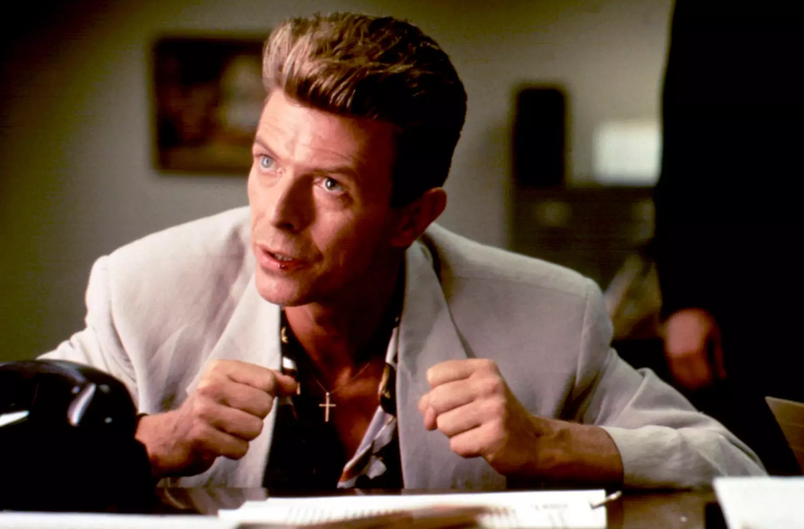 Davidas Bowie filme „Tvin Pyksas“.