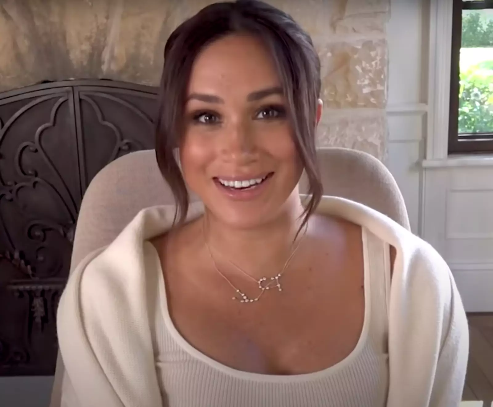 Meghan Markle dalam video untuk ulang tahunnya yang ke-40.