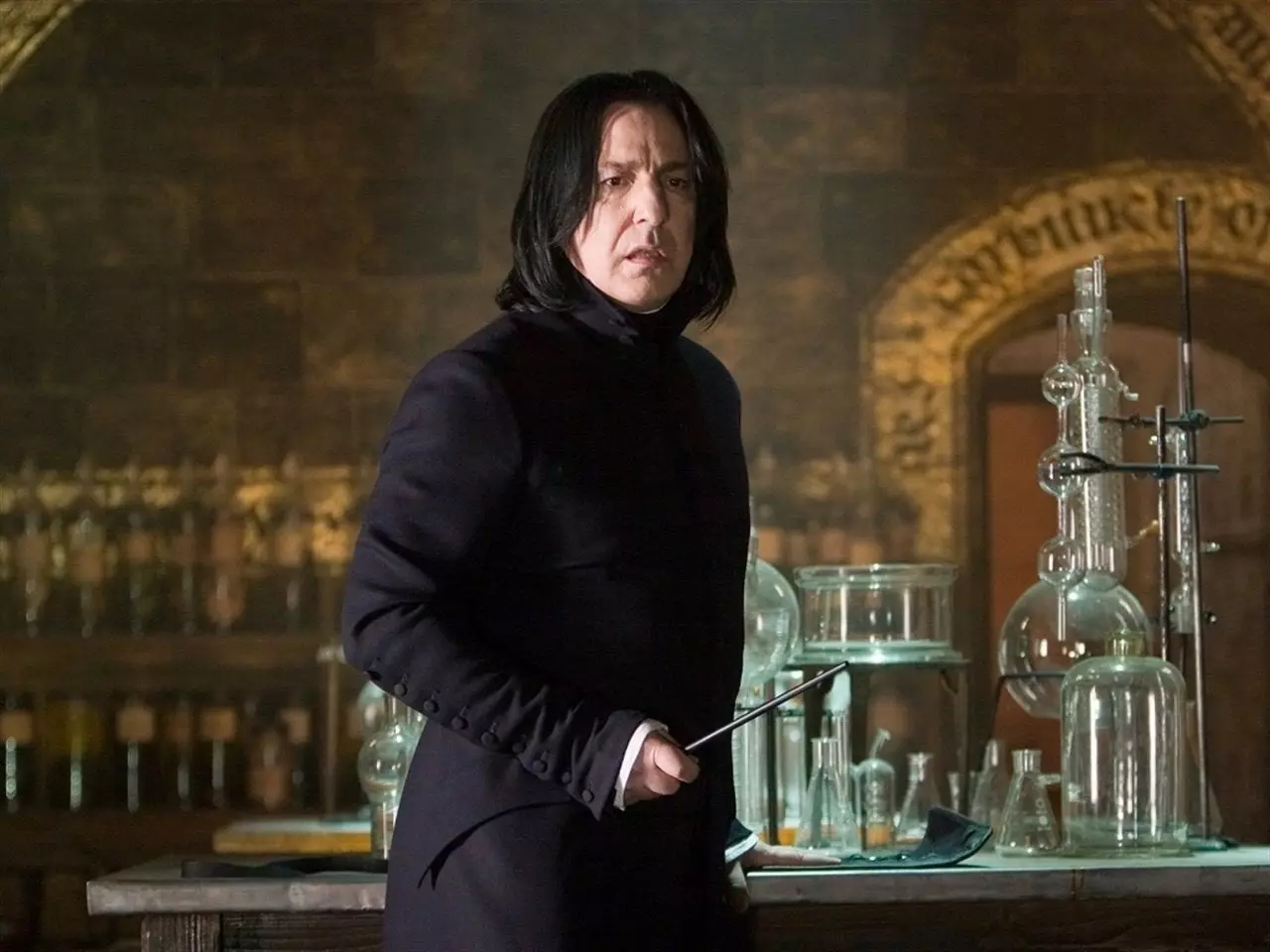 Alan Rickman ya ji takaicin rawar da ya taka a matsayin Snape a cikin saga 'Harry Potter'