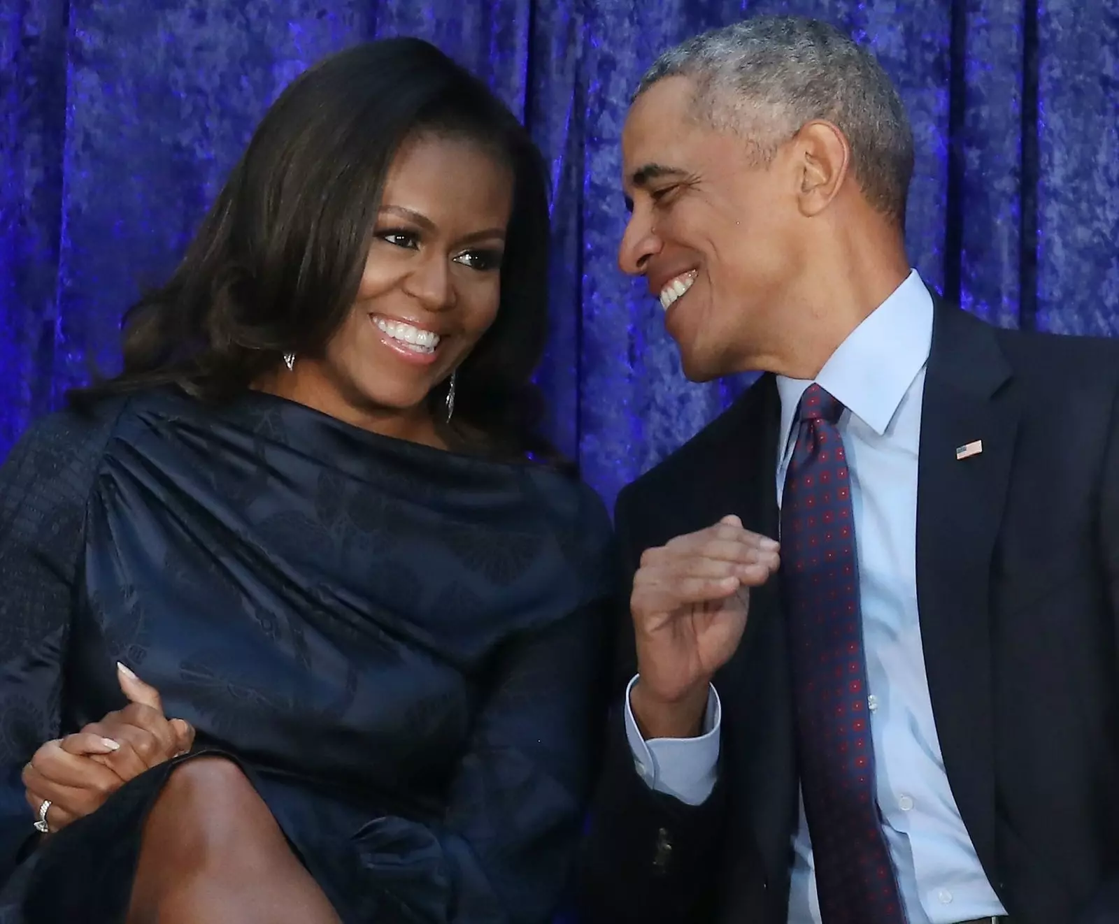 Michelle na Barack Obama.