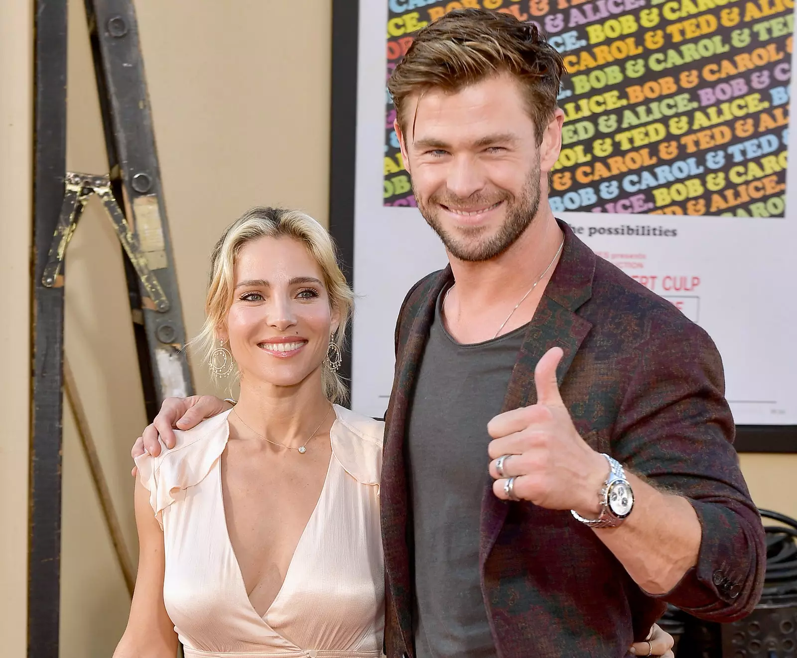 Elsa Pataky och Chris Hemsworth.