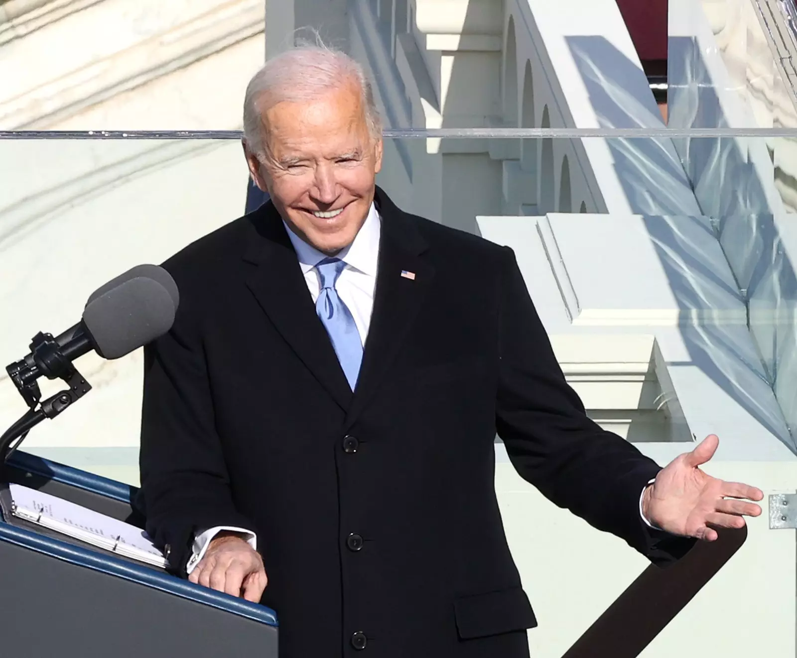 Joe Biden alla sua inaugurazione.