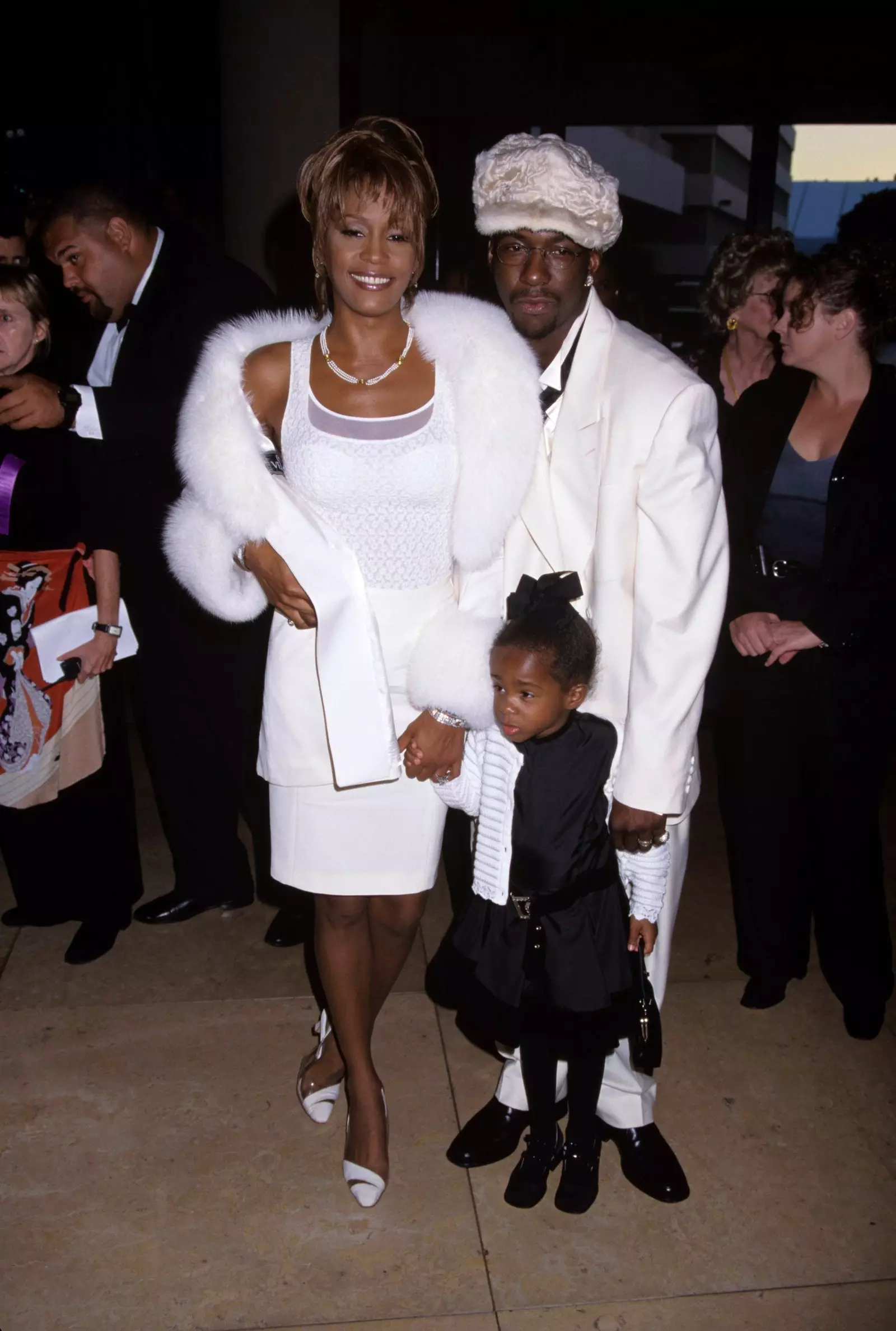 Whitney Bobby Brown și Bobbi Kristina Brown în 1998.