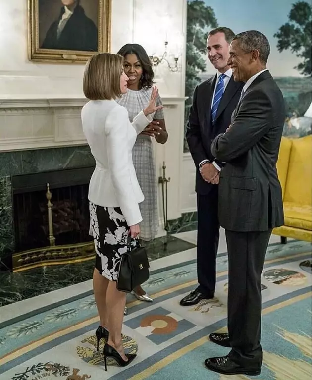 Beyaz Saray 2015'te Obama çifti ile Don Felipe ve Doña Letizia