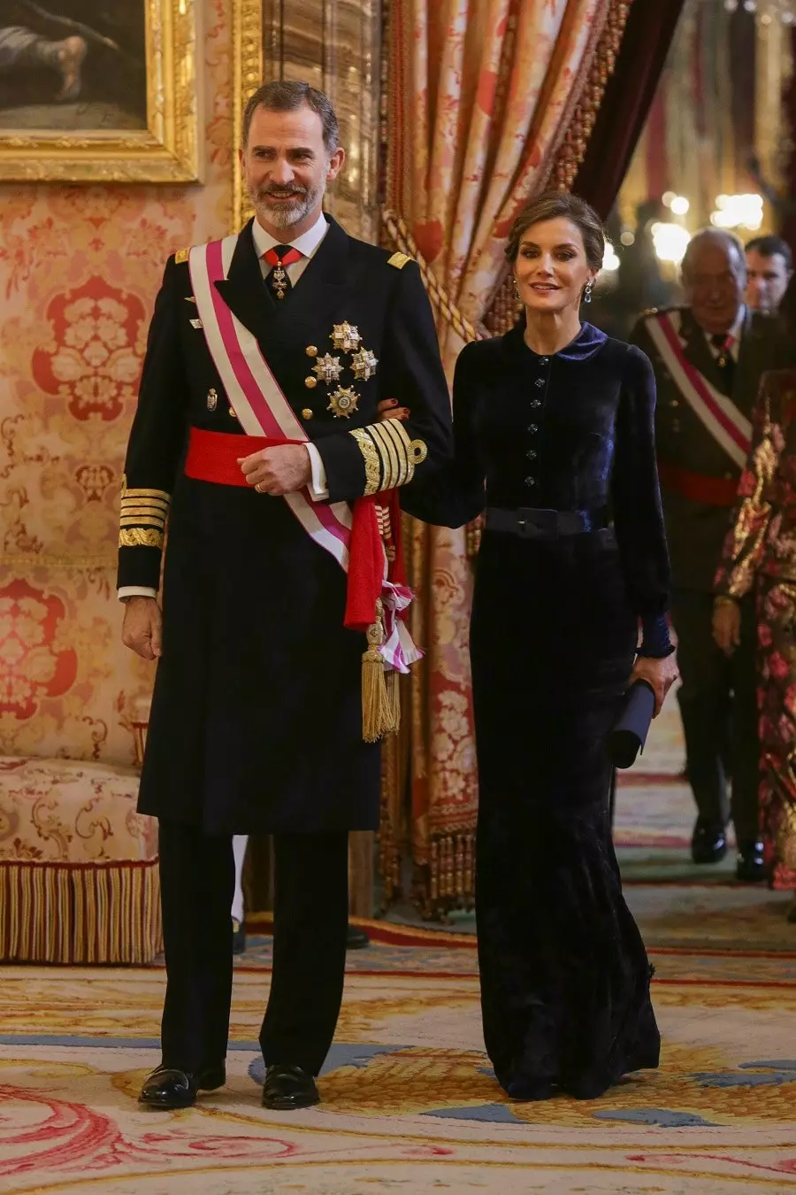 Rainha Letizia Páscoa Militar