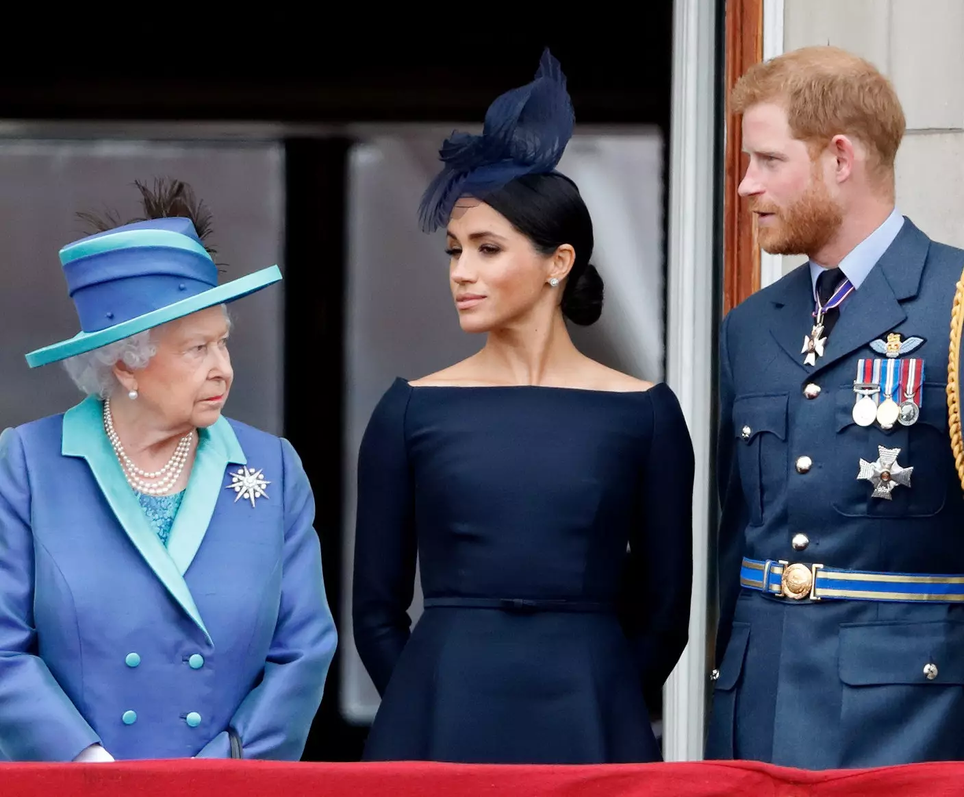 U-Elizabeth II Meghan Markle kunye neNkosana uHarry ngoJulayi ka-2018.