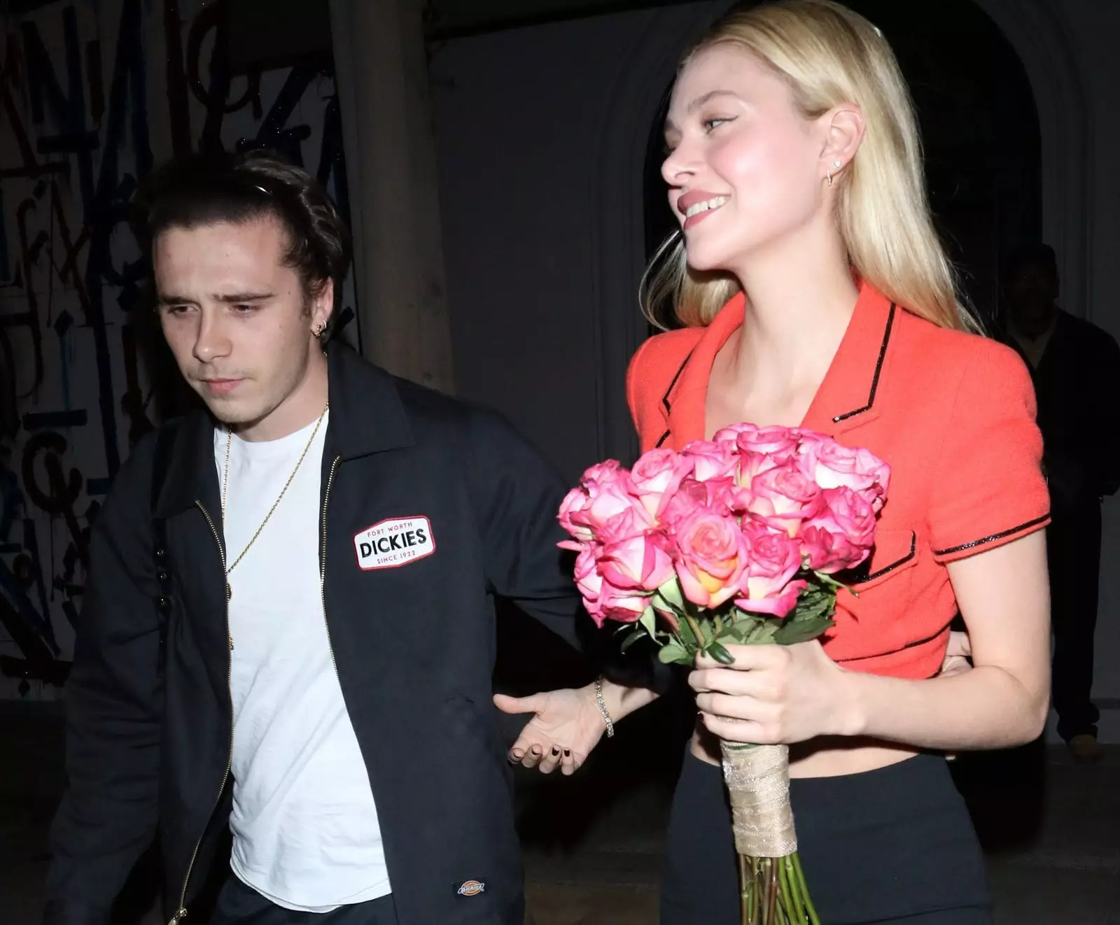 Brooklyn Beckham və Nicola Peltz.