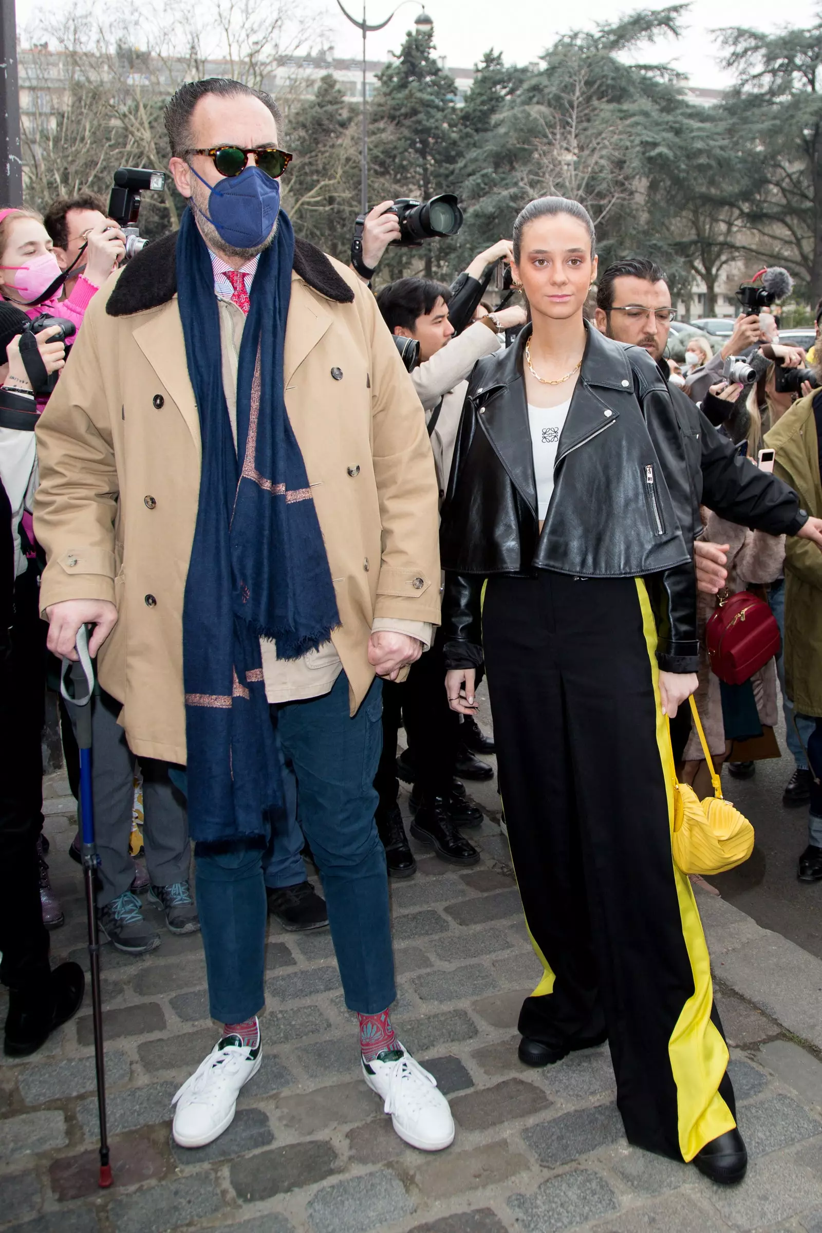 Victoria Federica dan Jaime de Marichalar di Paris Fashion Week