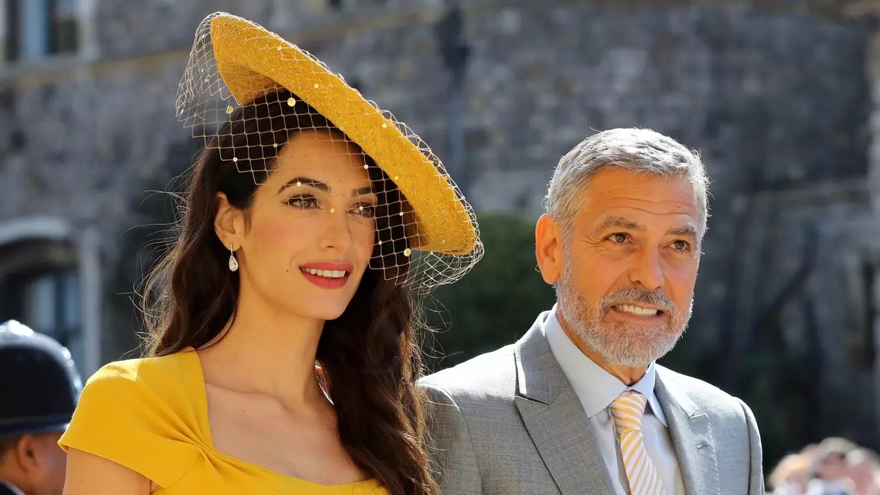 Amal Clooney sárga ruhája Meghan és Harry esküvőjén diadalmaskodik a neten