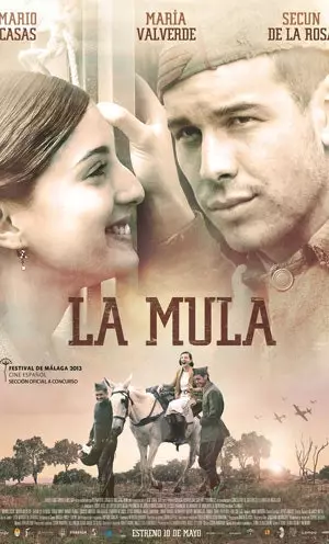 Affiche voor de film 'La Mula' geproduceerd door Alejandra Frade.