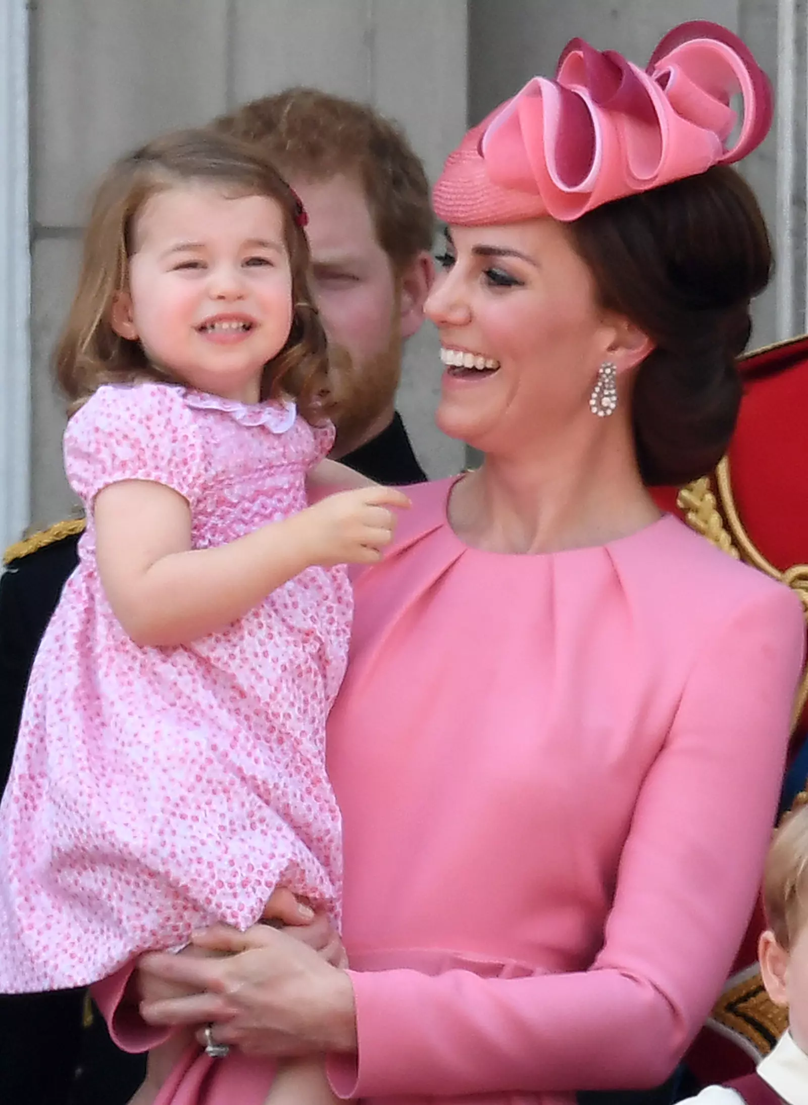 Kate Middleton Charlotte printzesarekin