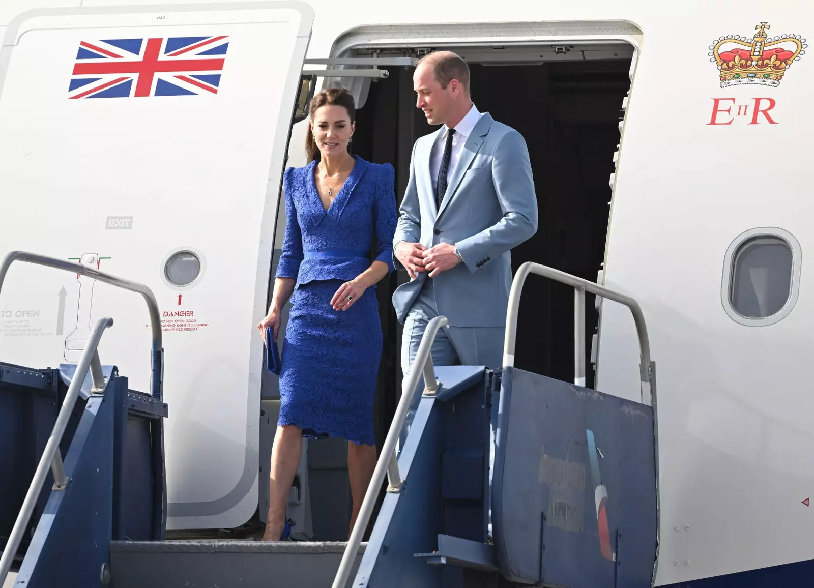 Kate Middleton dan Pangeran William di Belize.