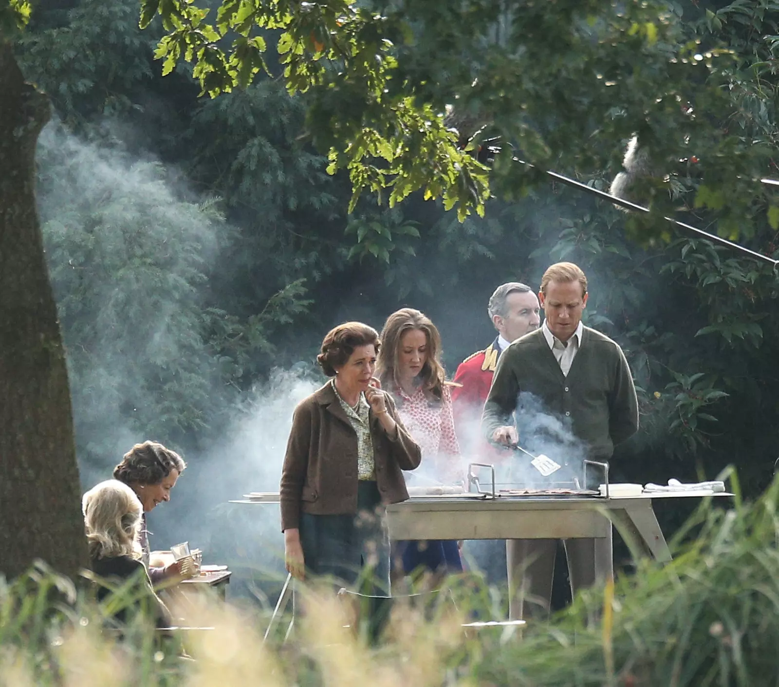 Scena z trzeciego sezonu „Korony”.