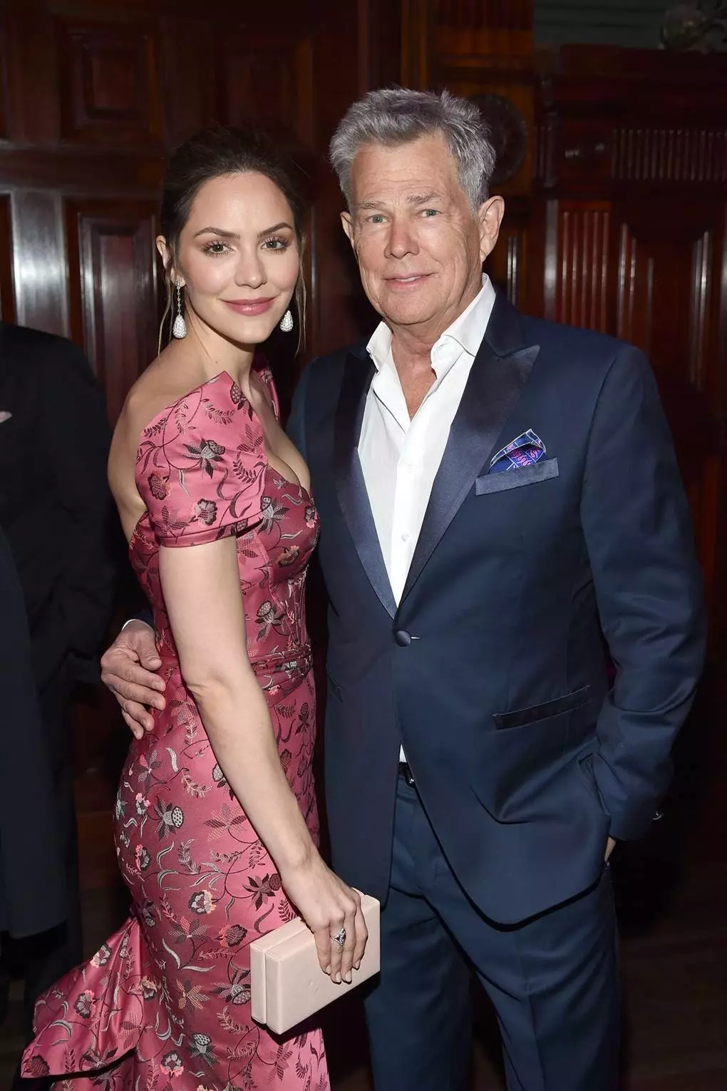 Katherine McPhee és David Foster.