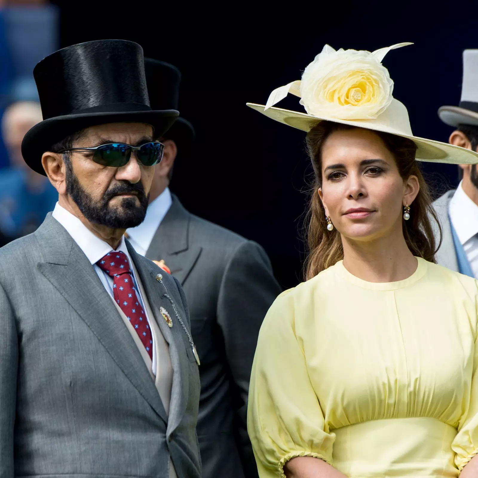 Emir wa Dubai na mkewe Princess Haya.