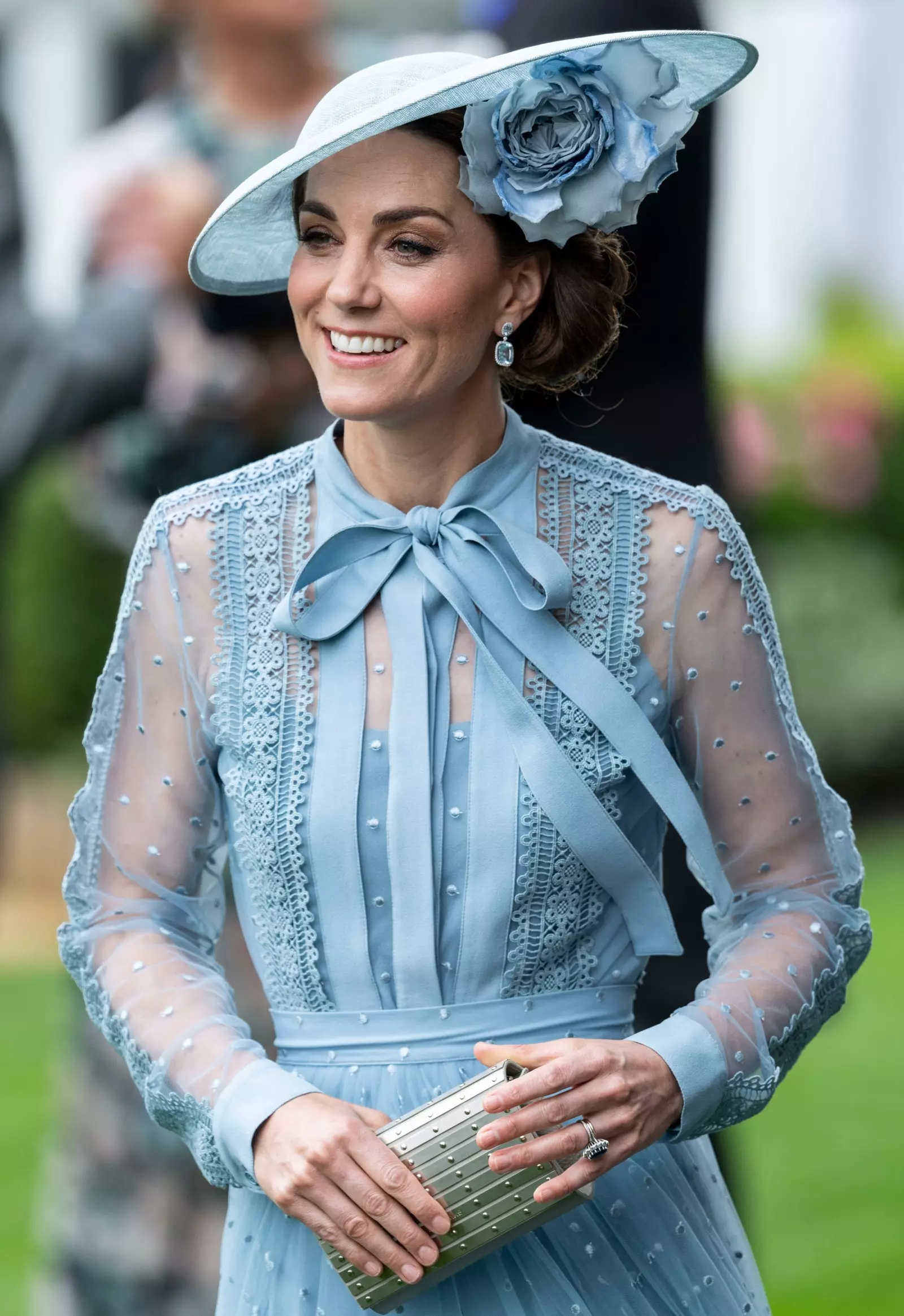 The Duchess of Cambridge dina dinten mimiti balap Ascot