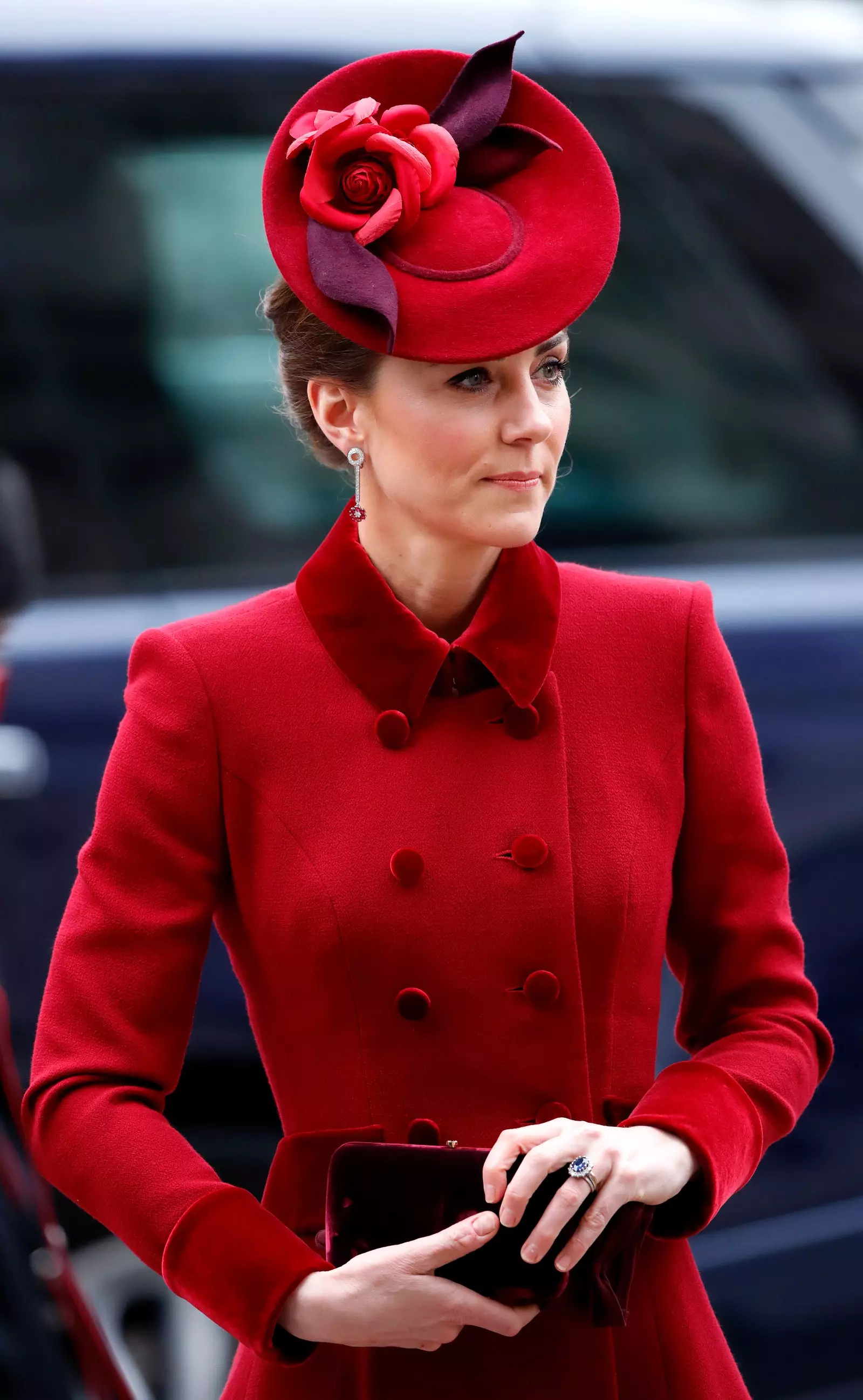 Kate Middleton no Dia da Commonwealth 2020.