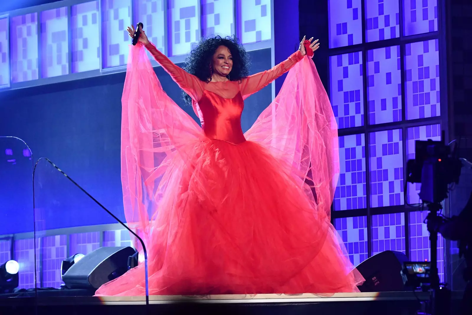 Diana Ross na 61. podelitvi nagrad Grammy.
