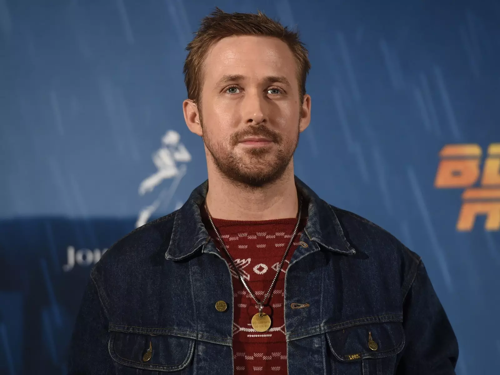 Ryan Gosling a „Blade Runner 2049” premierjén.