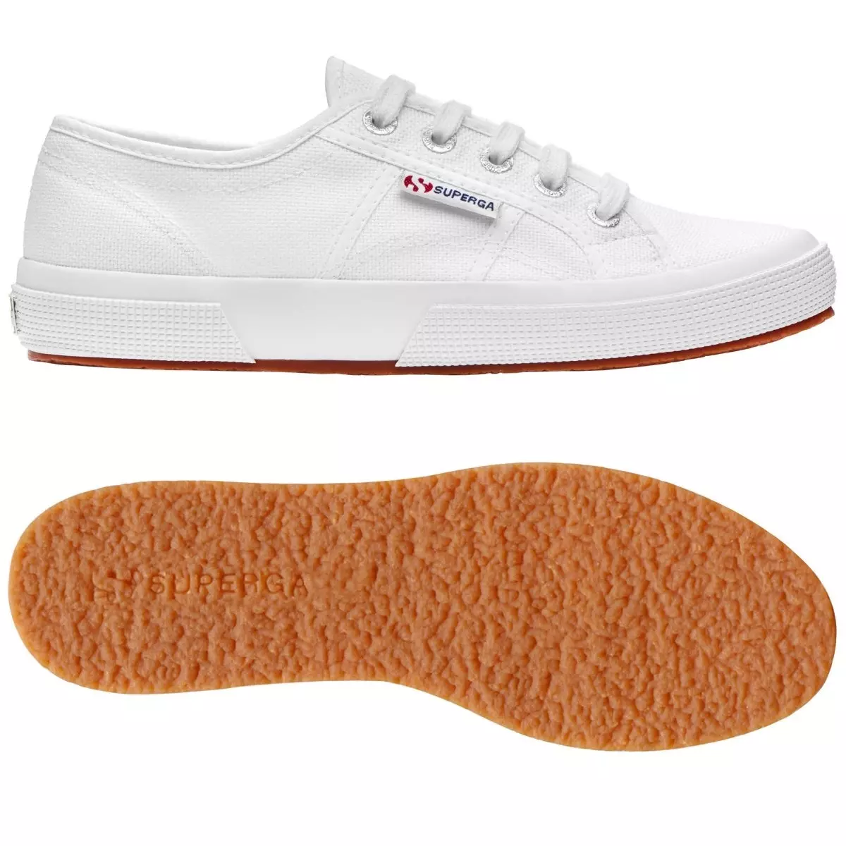 ਚਿੱਟਾ superga