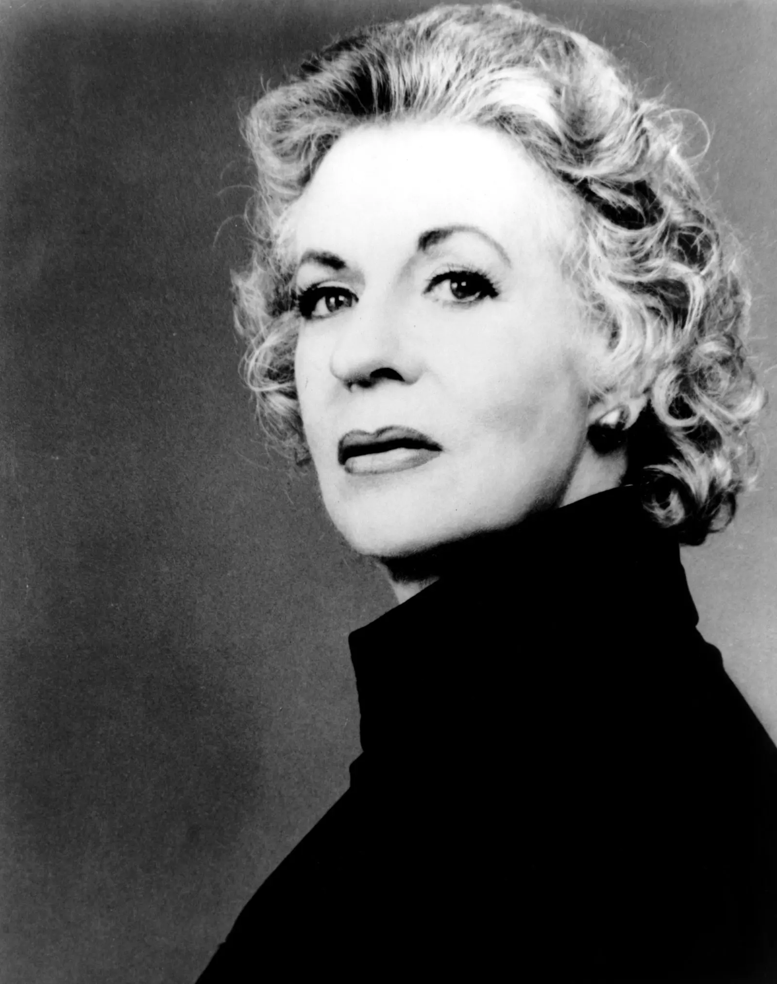 Uta Hagen pada tahun 80-an.