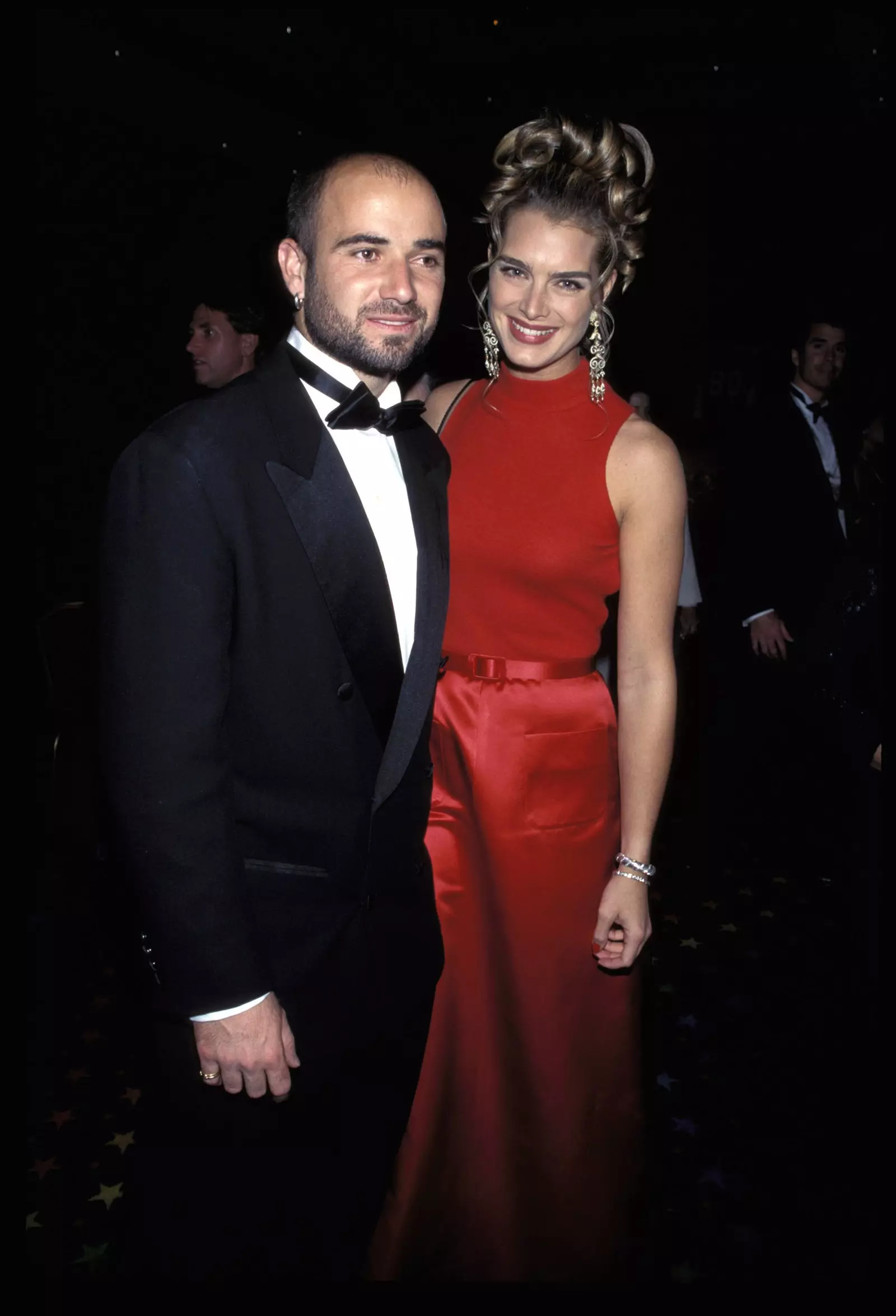 Andre Agassi och Brooke Shields 1993.