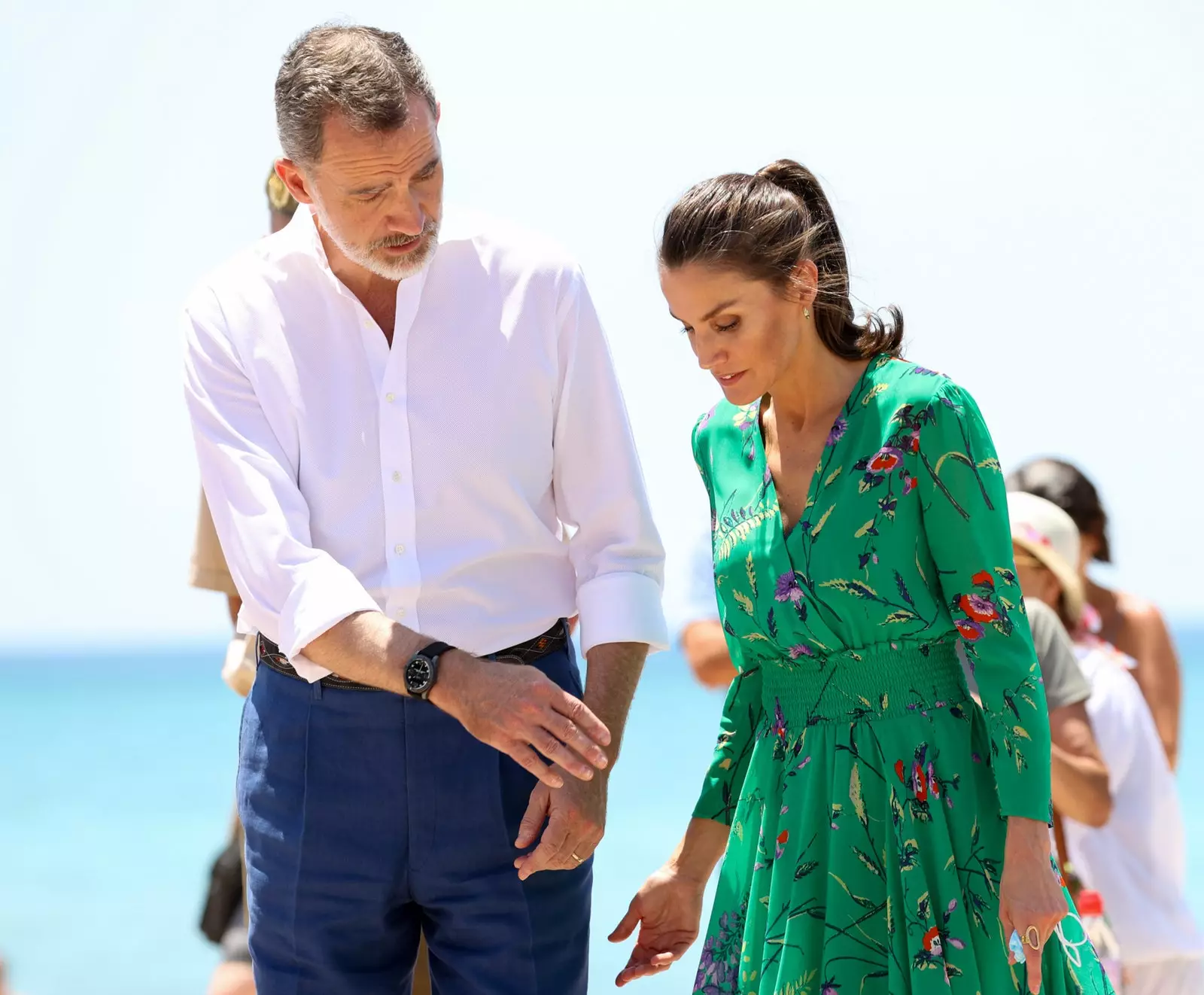 Le roi Felipe VI et Doña Letizia.