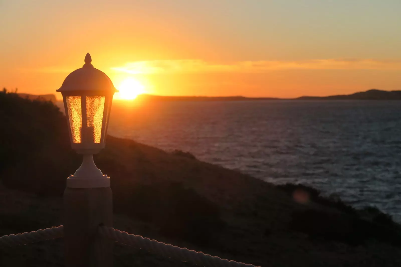 サンアントニオデポートマニーの夕日